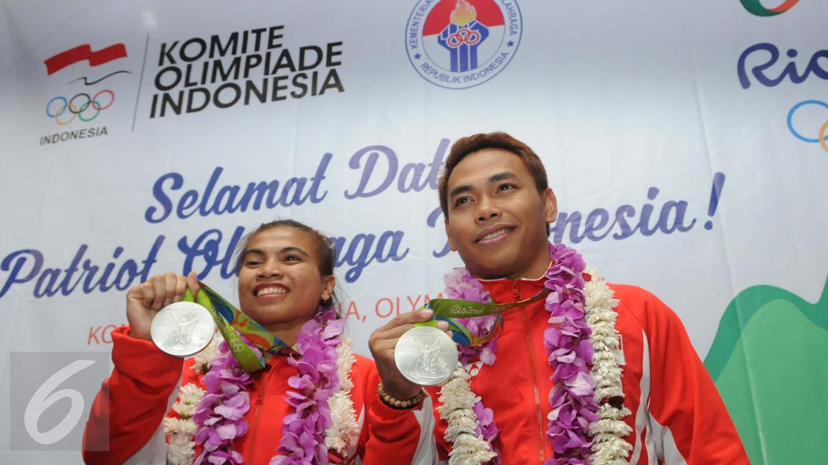 Ini Pesan Eko Yuli Dan Sri Wahyuni Untuk Atlet Indonesia Bola