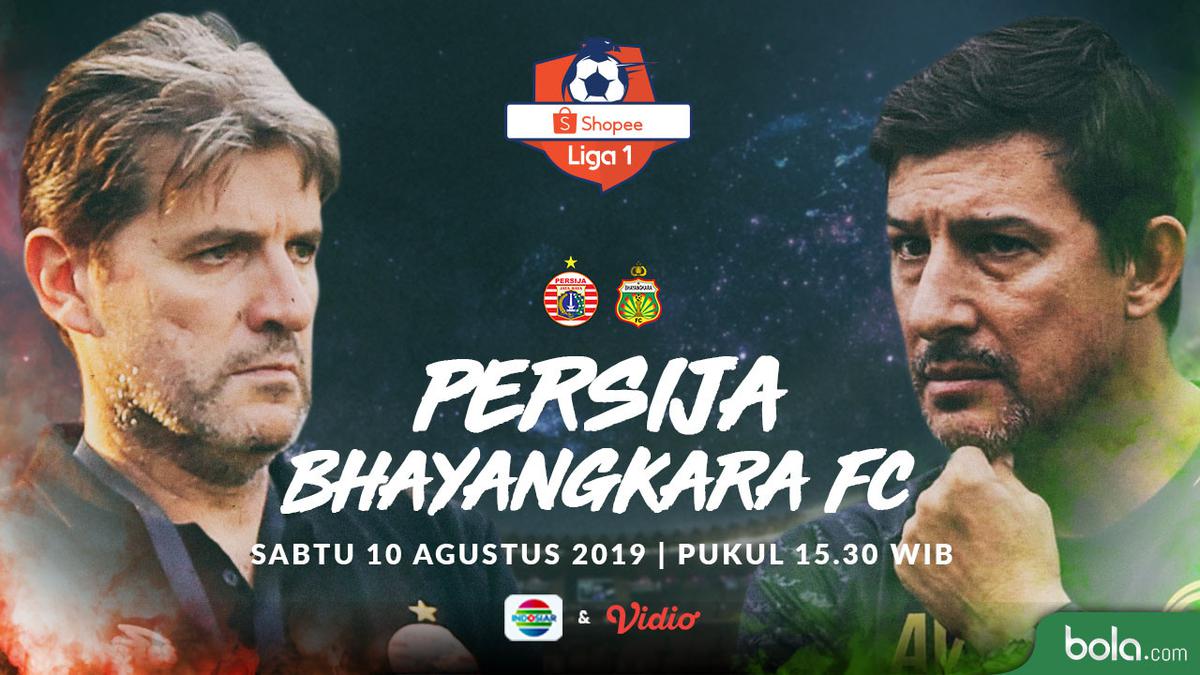 Saksikan Live Streaming Indosiar Persija Vs Bhayangkara Fc Exclusive Di