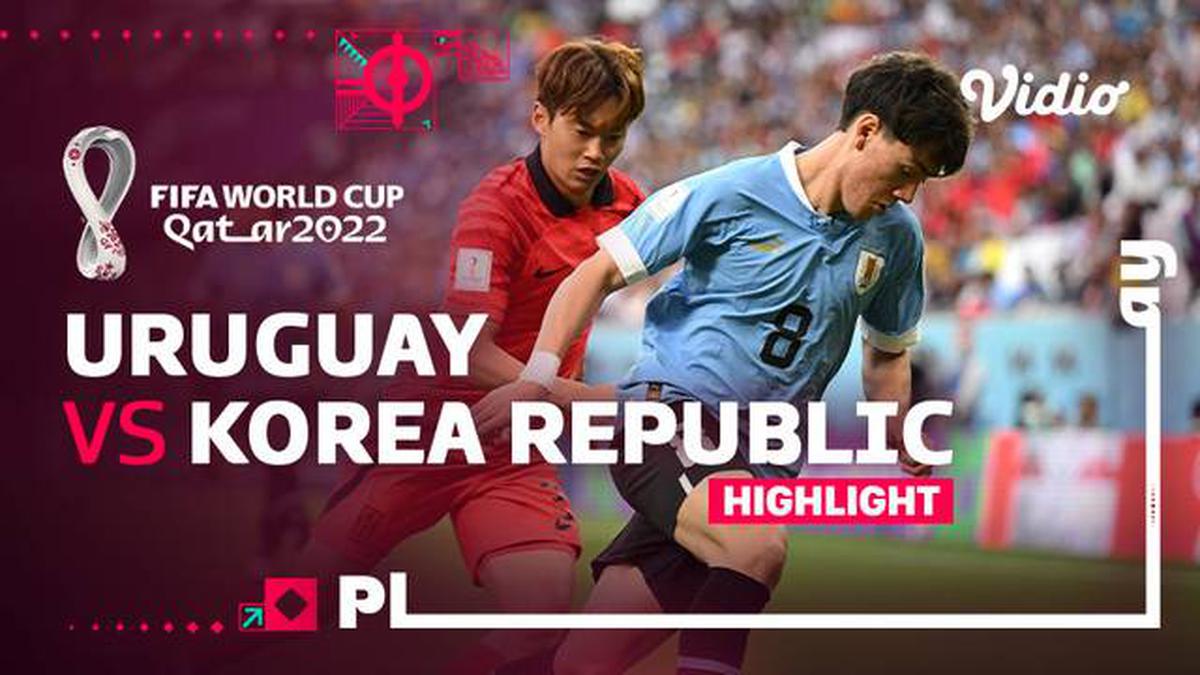 Video Highlights Piala Dunia 2022 Uruguay Ditahan Imbang Korea