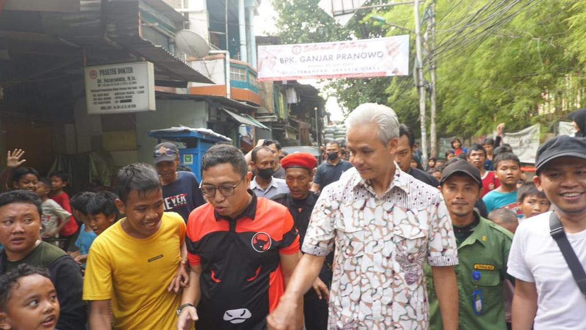 Ganjar Blusukan Ke Gang Gang Sempit Brando Kita Lihat Sosok Pemimpin