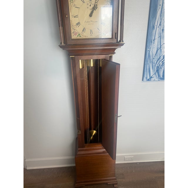 1970s Aaron Willard Grandfather Clock Chairish