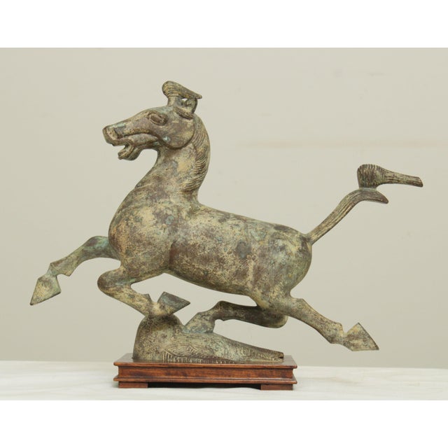 Vintage Vertigris Bronze Sculpture Of Gansu Flying Horse Chairish