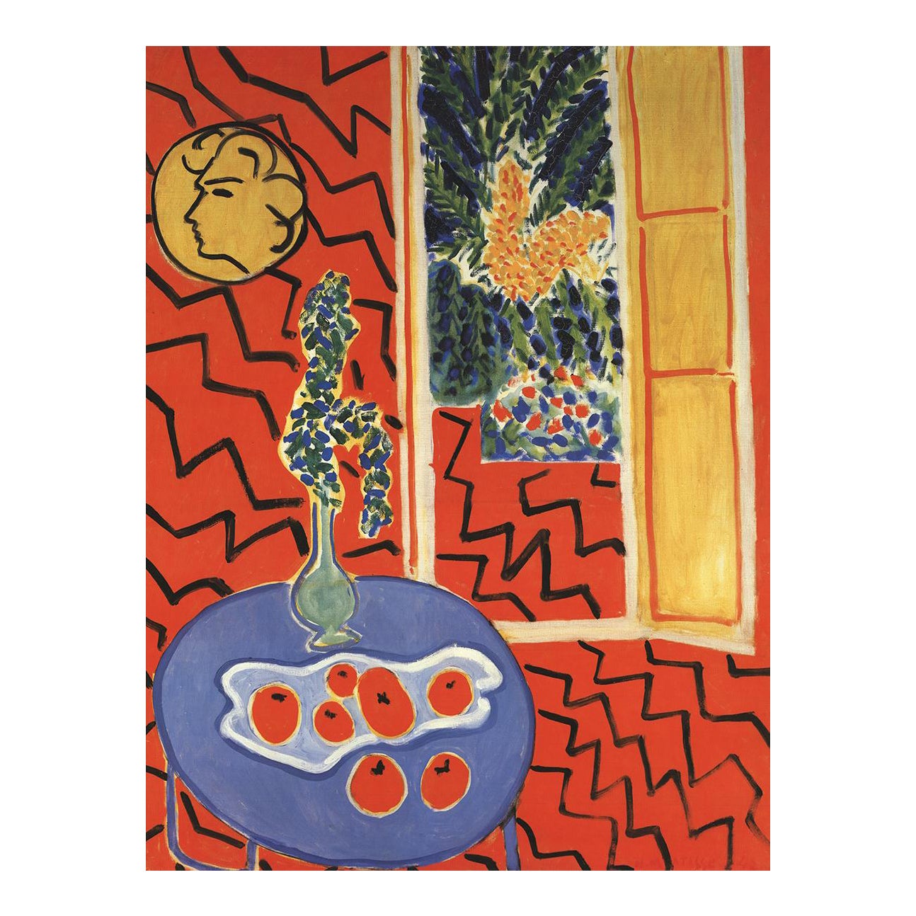 1995 Interieur Rouge Henri Matisse Lithograph Chairish