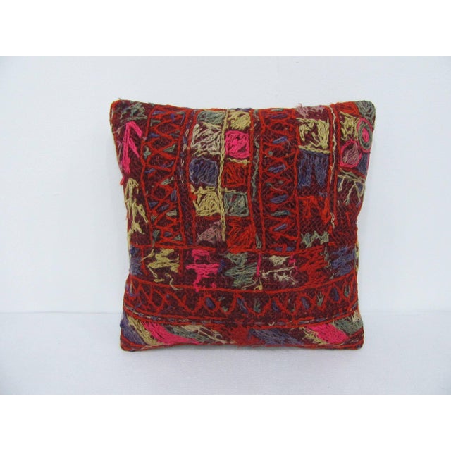 Turkish Embroidered Kilim Pillow Cover Chairish