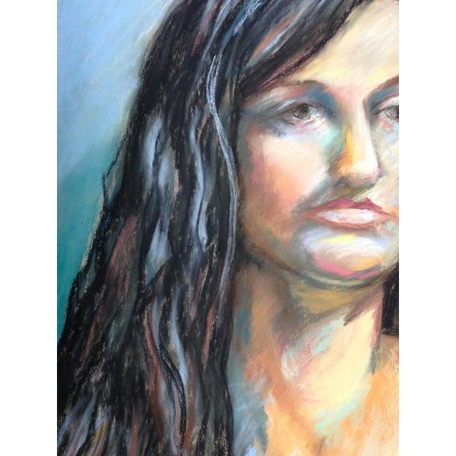 Original Pastel Portrait Drawing Chairish