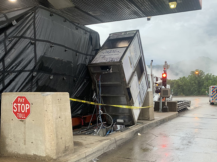 Two Toll Booths Reopen On West Virginia Turnpike After Tractor Trailer