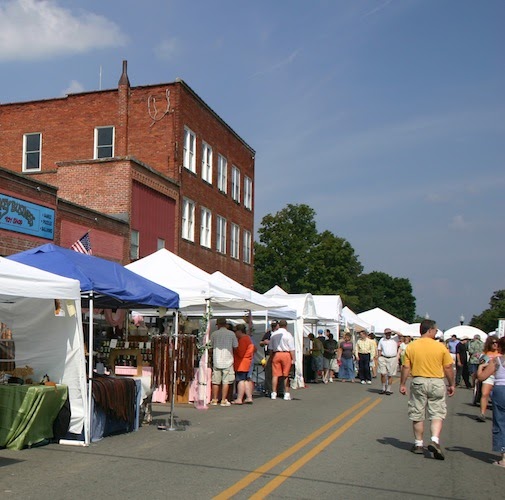 Mt Mitchell Craft Fair In Burnsville Nc Today