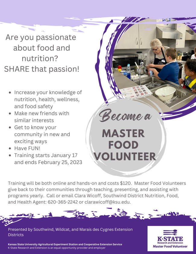 Become A Master Food Volunteer Fort Scott Biz