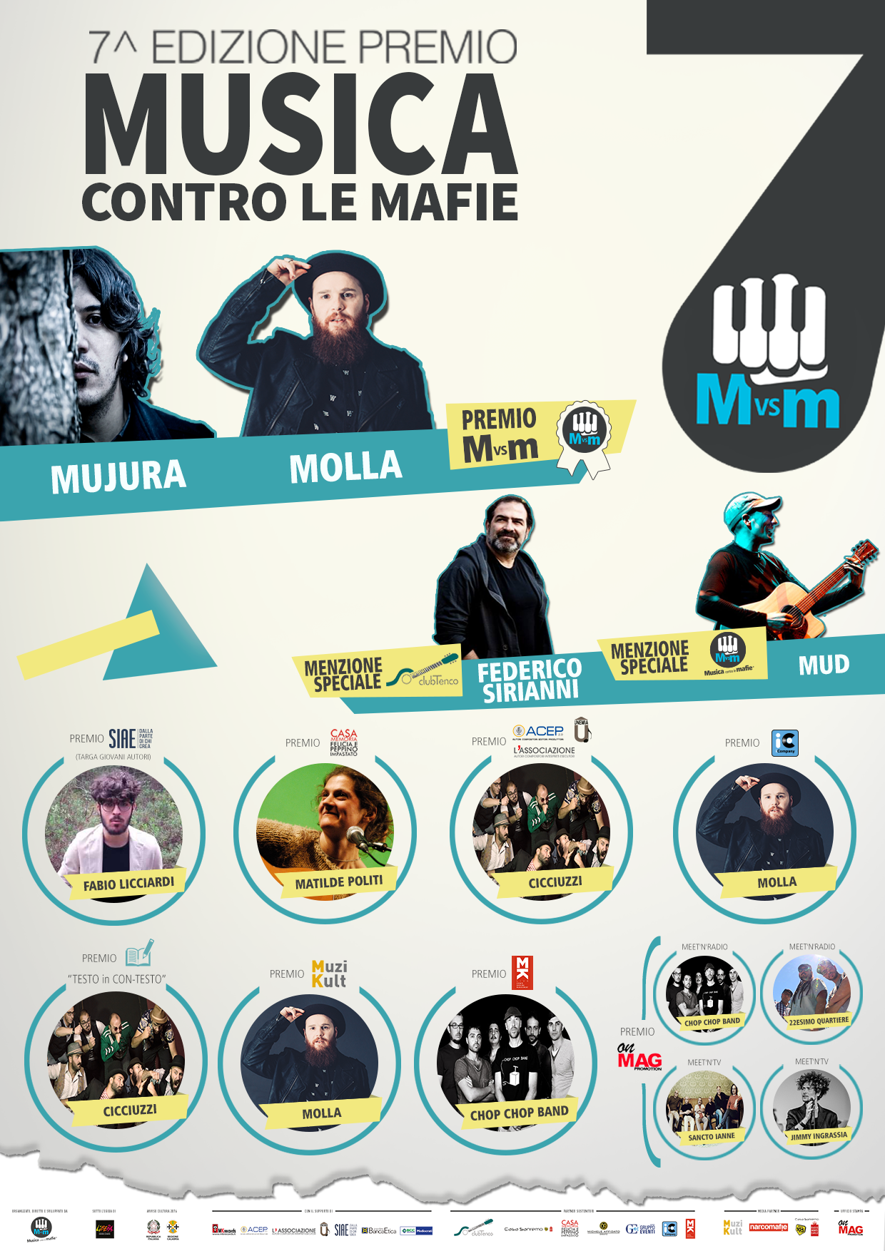 7° Edizione Del Premio Musica Contro Le Mafie