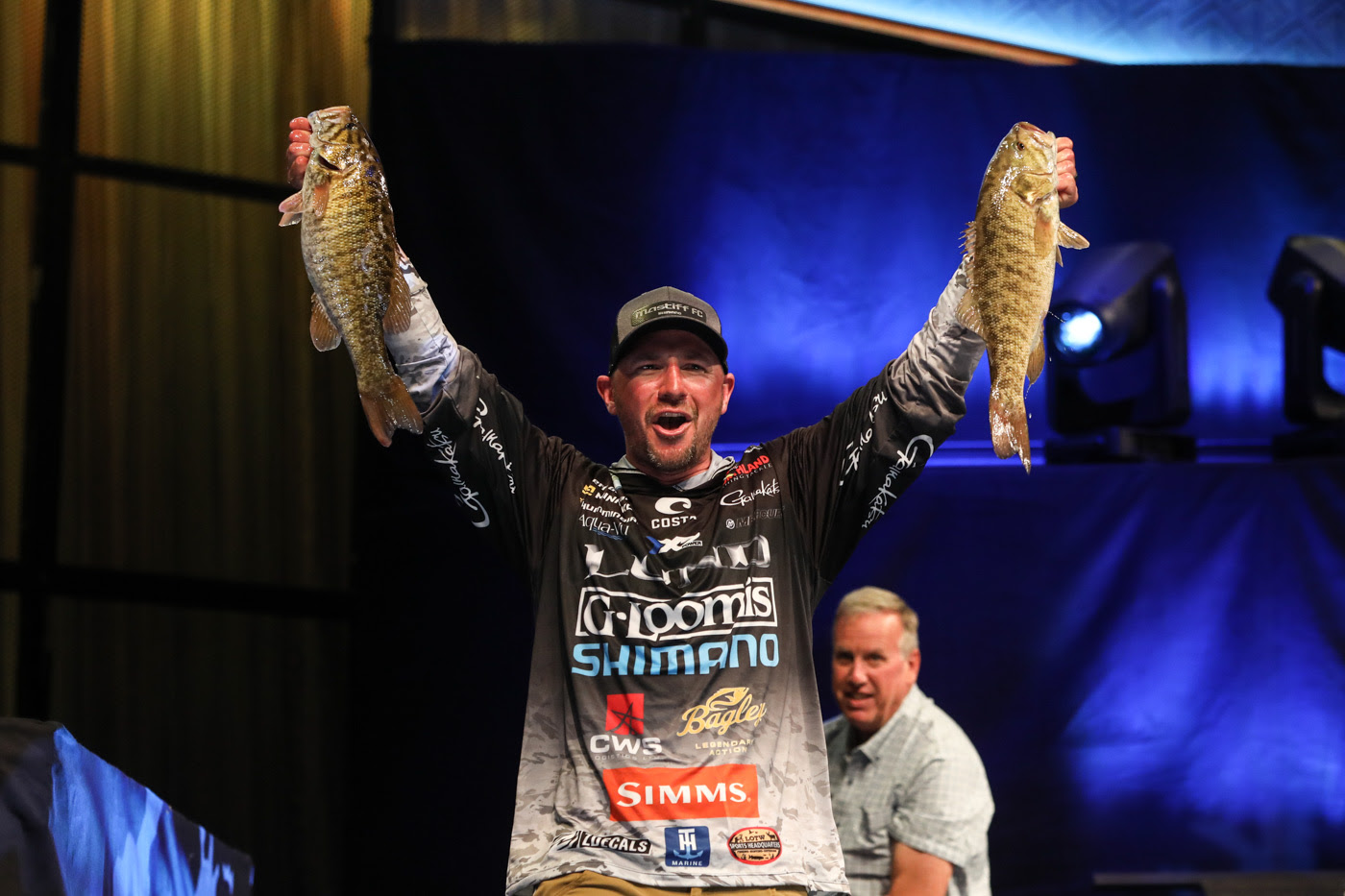 Jeff Gustafson Leads Bassmaster Classic With Big Day 2