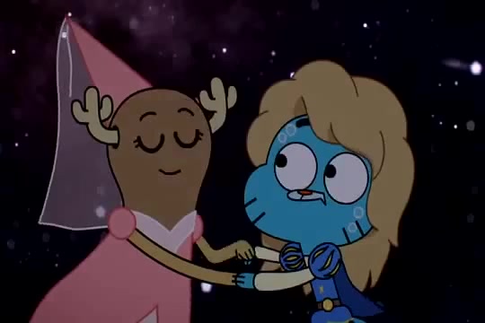 The Amazing World Of Gumball Gumball And Penny Kiss