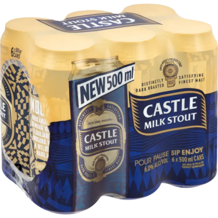 Ultra Liquors Plettenberg Bay Castle Stout Can 500ml X 6