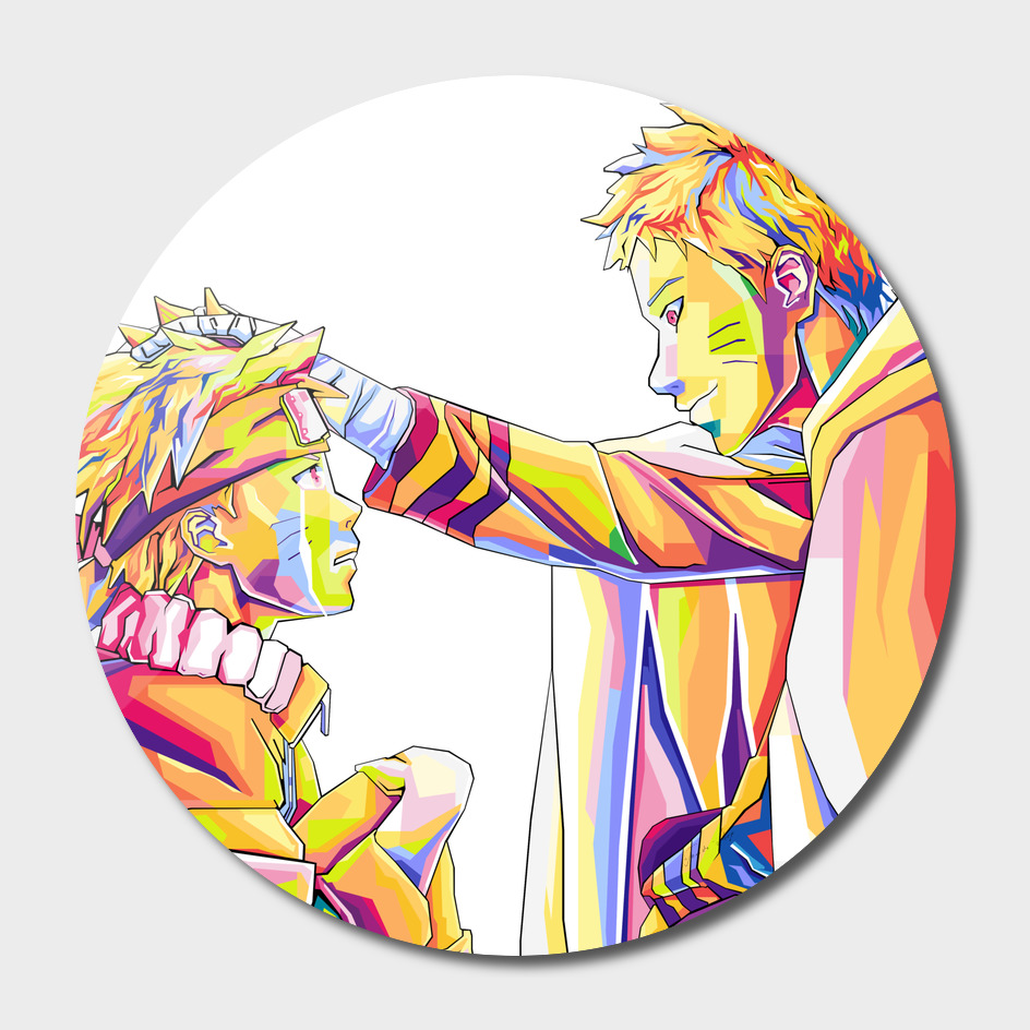 Uzumaki Naruto Wpap Pop Art Disk By Trends Shop Curioos