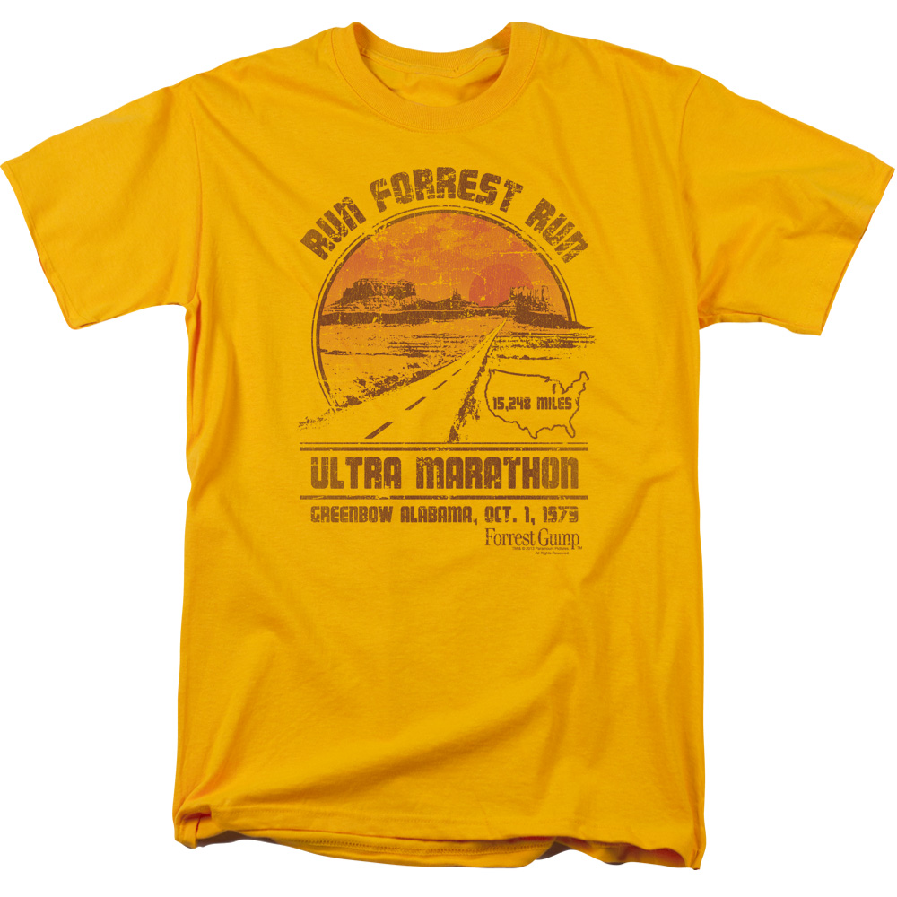 Forrest Gump Courir Forrest Run Ultra Marathon Greenbow Alabama T Shirt