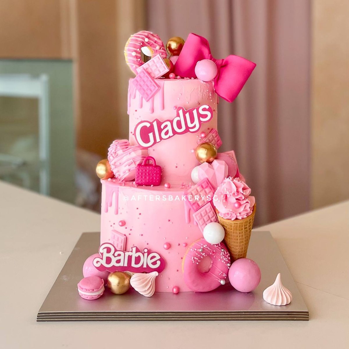 Barbie Birthday Cake