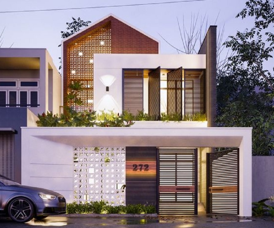 36 Desain Rumah Minimalis 2 Lantai Modern Diy