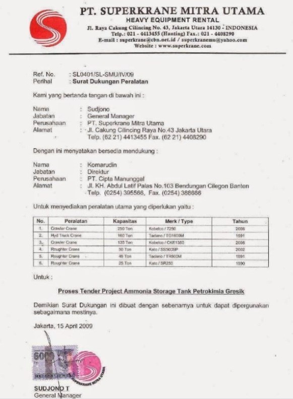 Cara Membuat Surat Penawaran Barang Dan Jasa Dilengkapi Contohnya