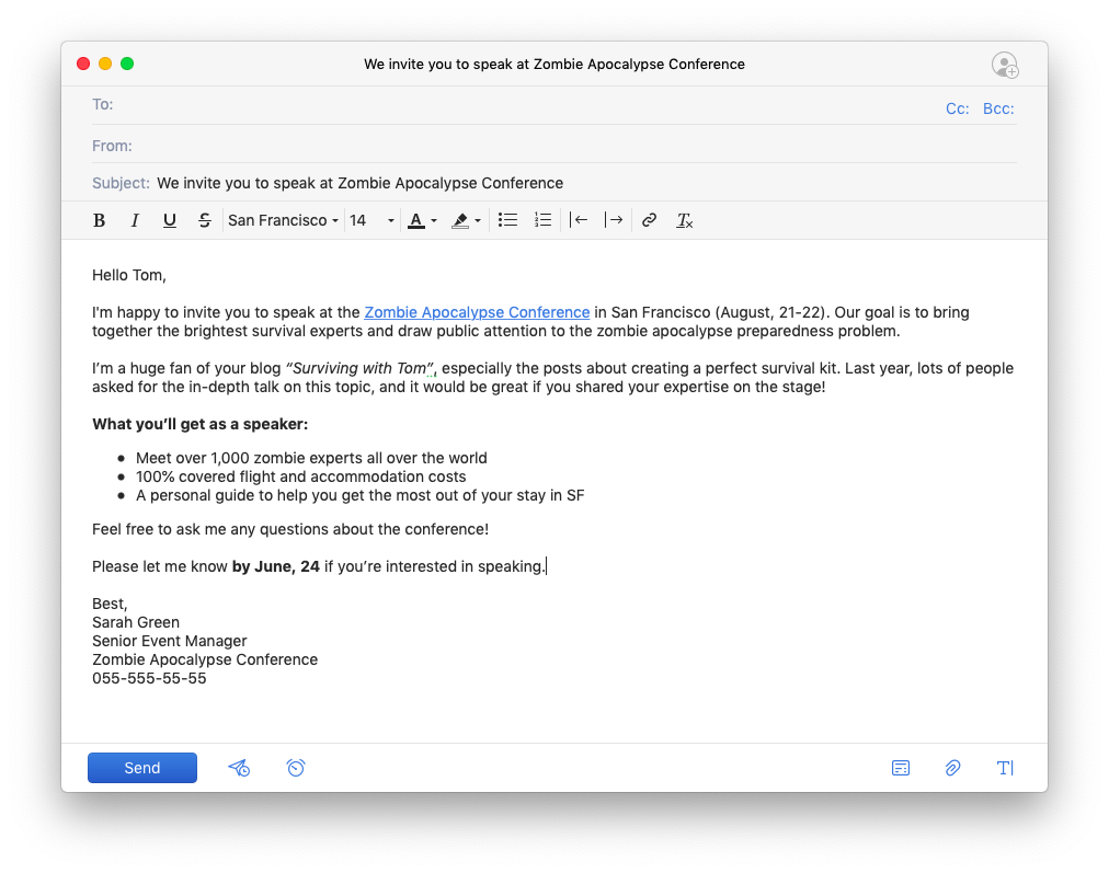 How To Write A Formal Email To Your