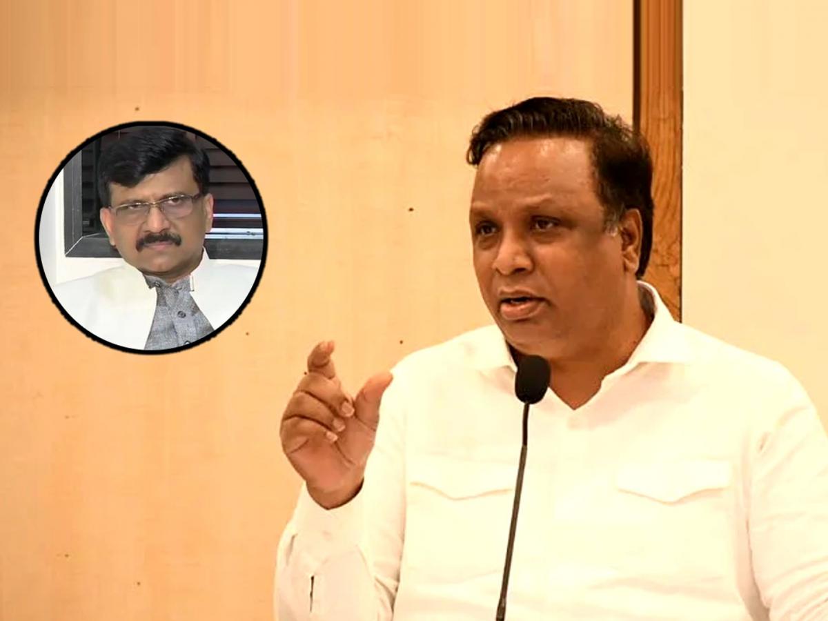 Ashish Shelar Slams Sanjay Raut ज्यांनी ६७२ मराठी कुटुंबांच्या