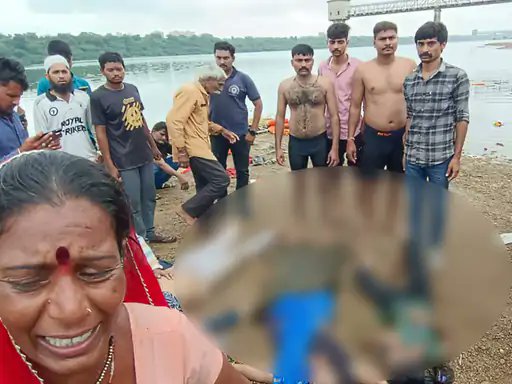 Gujarat Tragedy 3 Drown During Idol Immersion In Sabarmati River