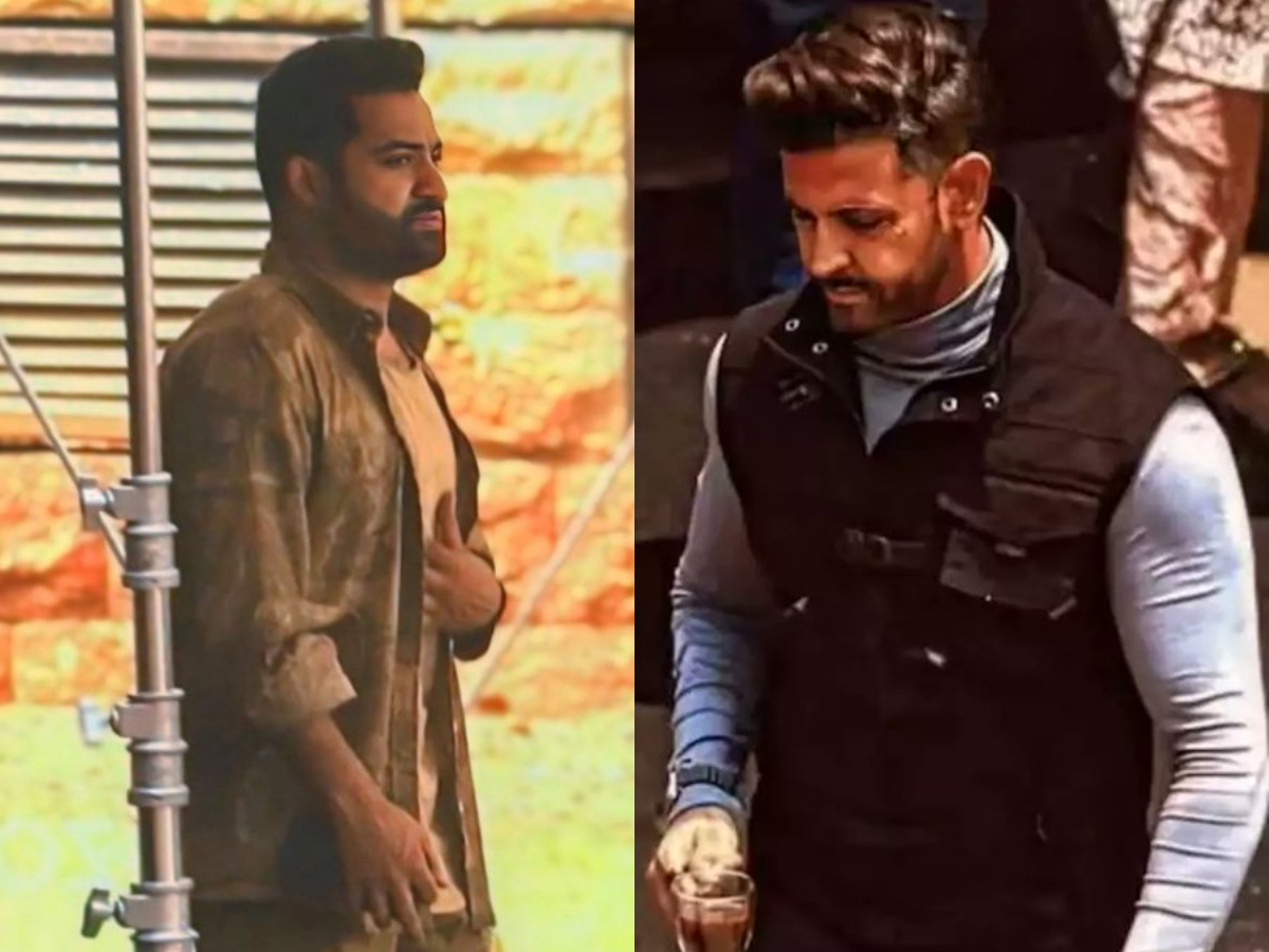 War 2 Jr Ntr And Hrithik Roshan Spotted Filming In Mumbai Excitement