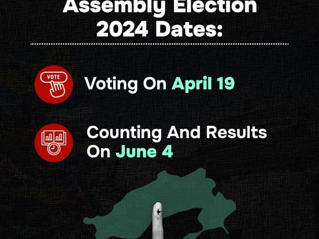 Arunachal Pradesh Assembly Election 2024 Dates Voting On April 19