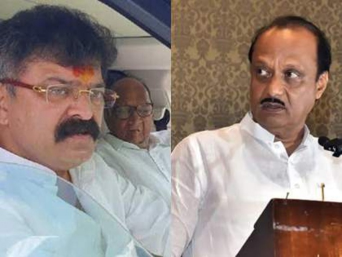 Ncp Sharad Pawar Faction Leader Jitendra Awhad Slams Ajit Pawar Group