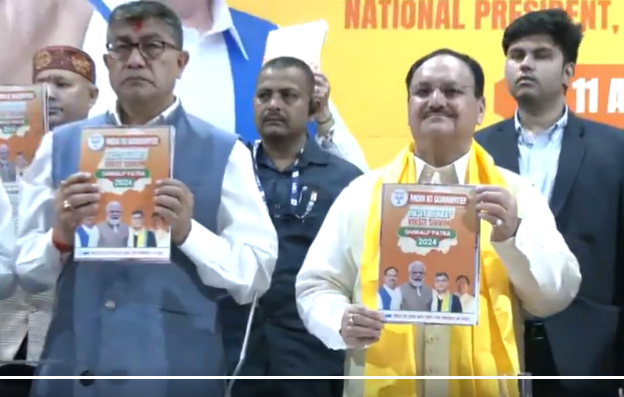 Sikkim Assembly Election 2024 Bjp President Jp Nadda Releases Partys