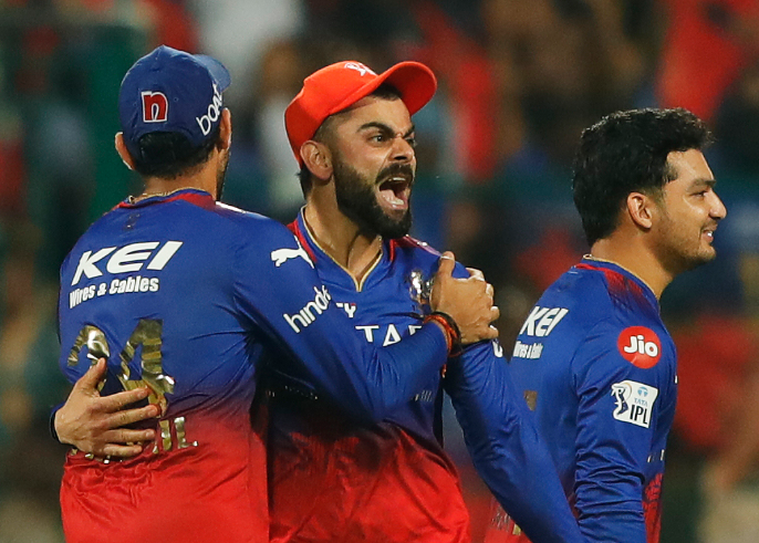 Watch Virat Kohlis Passionate Celebration Goes Viral As Rcb Secures