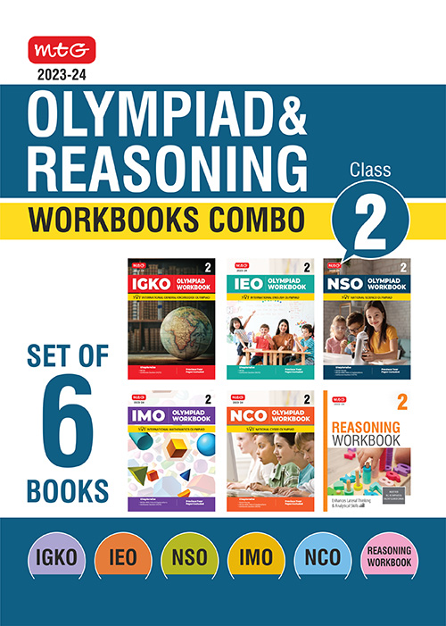 Class 2 Work Book And Reasoning Book Combo For Nso Imo Ieo Nco Igko