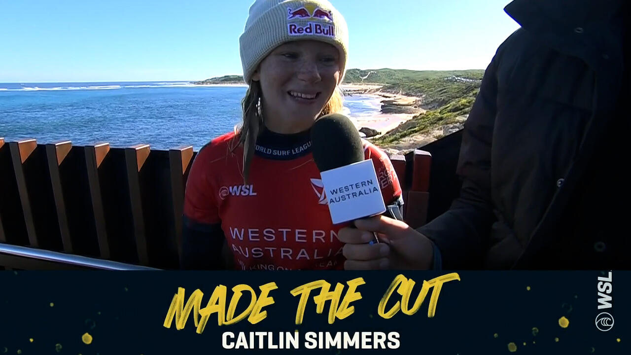 Rookie Phenom Caitlin Simmers Has Made The Cut World Surf League