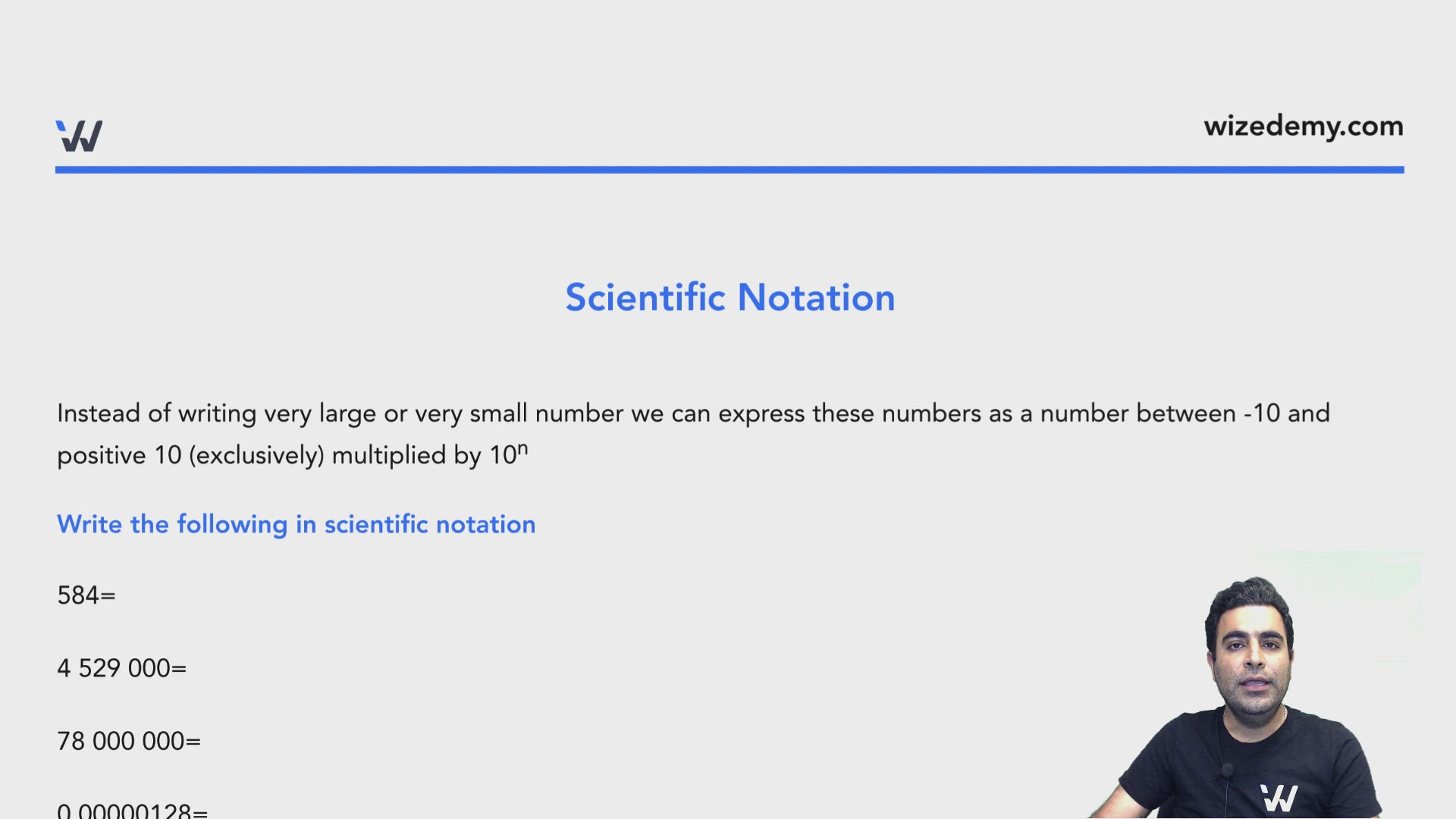 Scientific Notation Wize University Physics Textbook Master Wizeprep