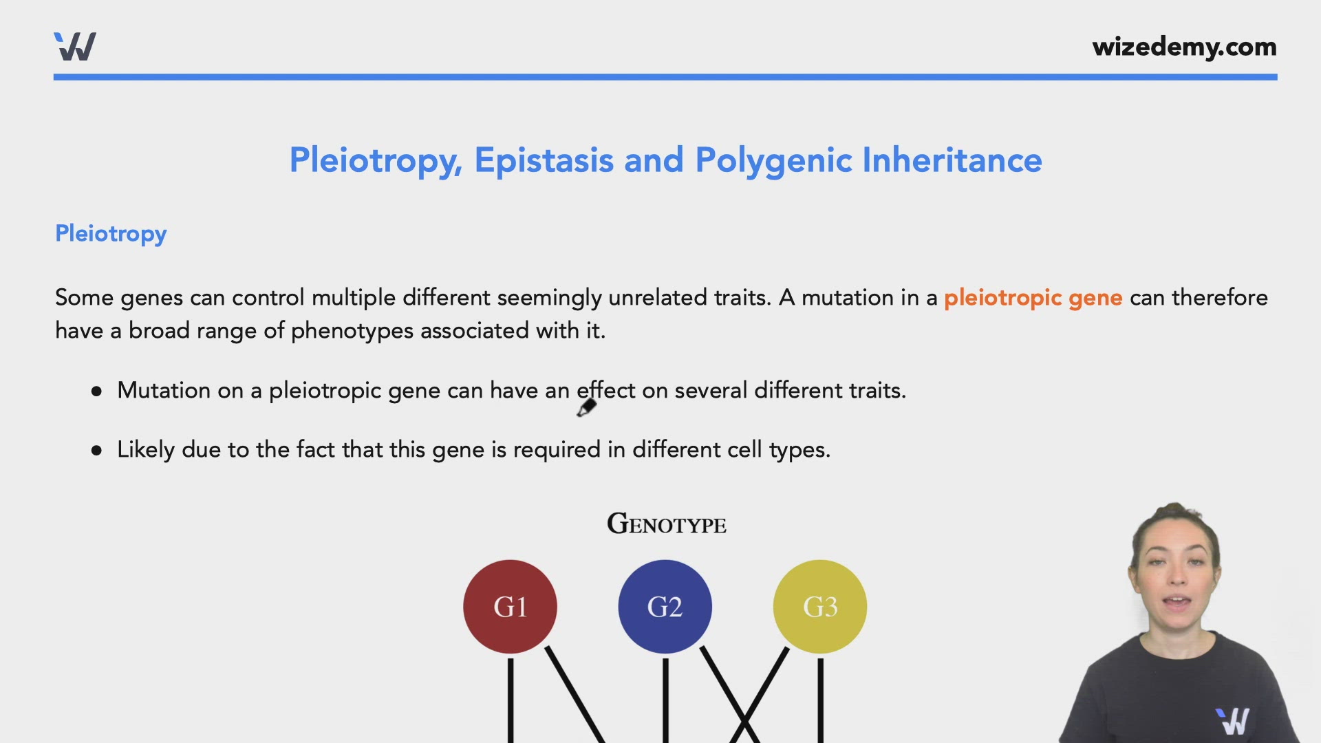 Pleiotropy