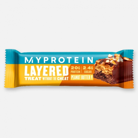 Myprotein Layered Protein Bar Peanut Butter 60g