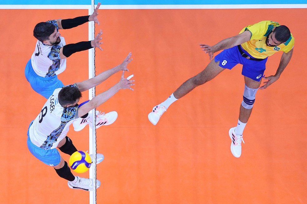 Seleção Brasileira Masculina De Vôlei Perde Para Argentina E Fica Em