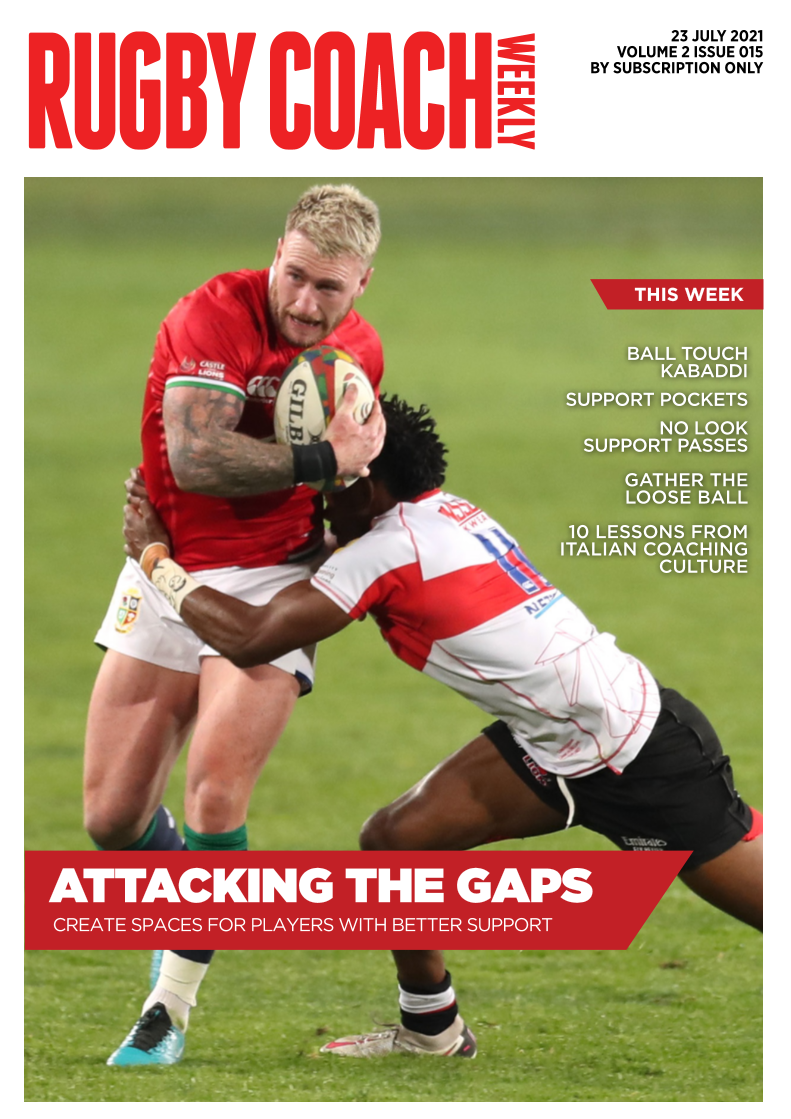 Rugby Coach Weekly Issue Library Rugby Coach Weekly Issue 15