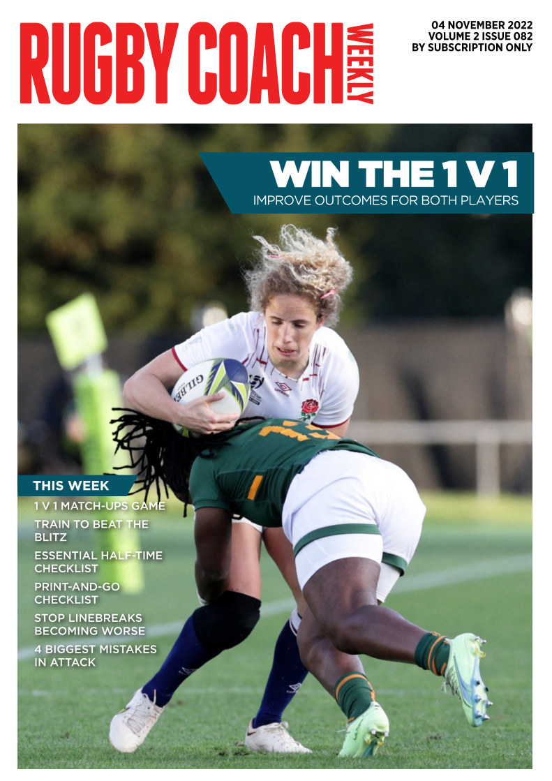 Rugby Coach Weekly Issue Library Rugby Coach Weekly Issue 82