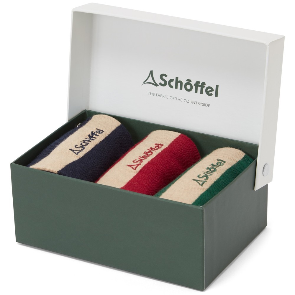 Schoffel Country Bamboo Socks 3 Pack