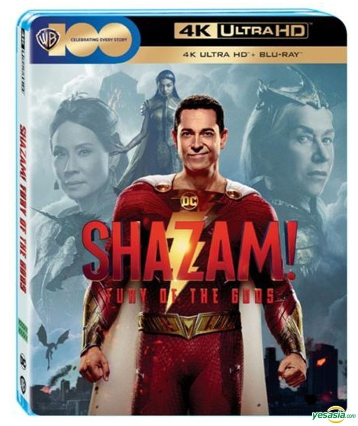 Yesasia Shazam Fury Of The Gods 2023 4k Ultra Hd Blu Ray