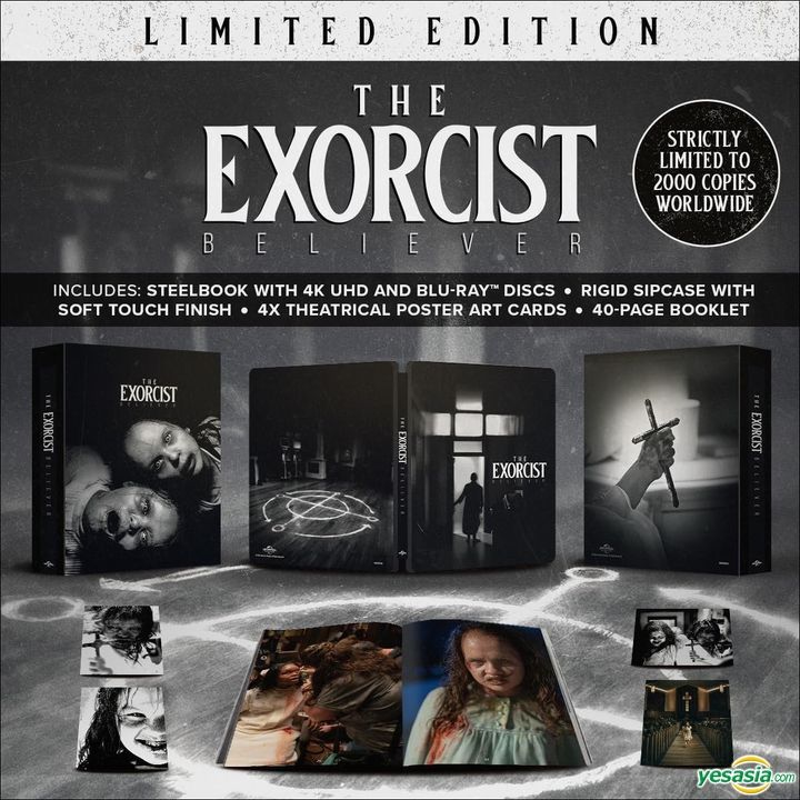 Yesasia The Exorcist Believer 2023 4k Ultra Hd Blu Ray