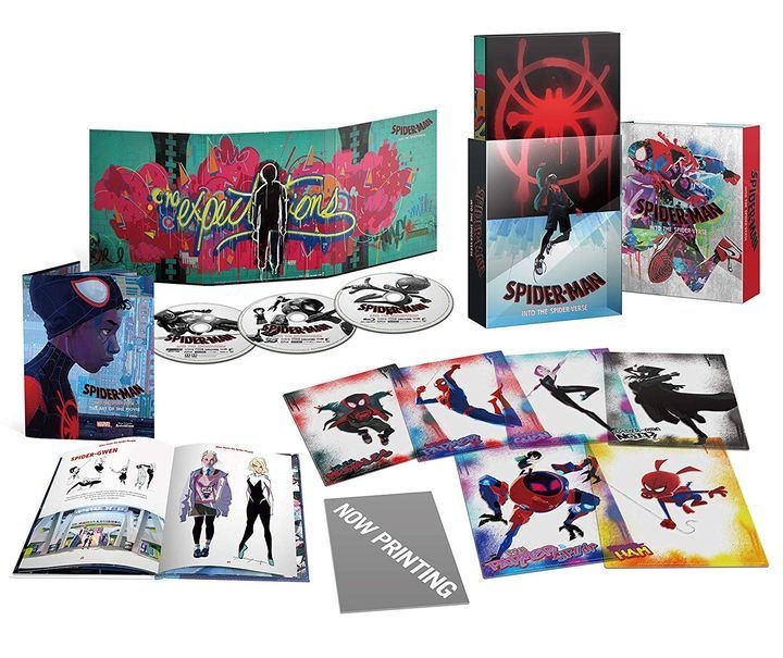 Yesasia Spider Man Into The Spider Verse 4k Ultra Hd 3d Blu Ray