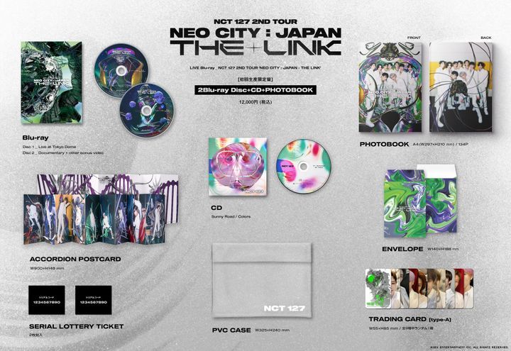 Yesasia Nct 127 2nd Tour Neo City Japan The Link 2blu Raycd