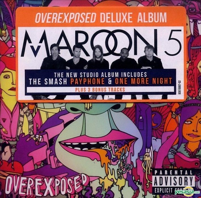 Maroon 5 Overexposed Artwork