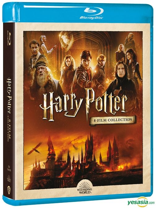 Yesasia 哈利波特 1 8 全集 4k Ultra Hd Blu Ray Blu Ray 16碟套裝 香港版 Blu