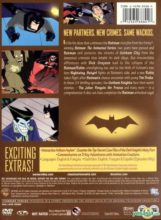 Yesasia Batman The Animated Series Vol 4 Dvd Us Version Dvd