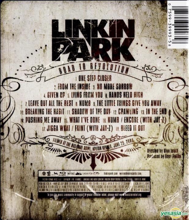 Yesasia Linkin Park Road To Revolution Live At Milton Keynes Blu