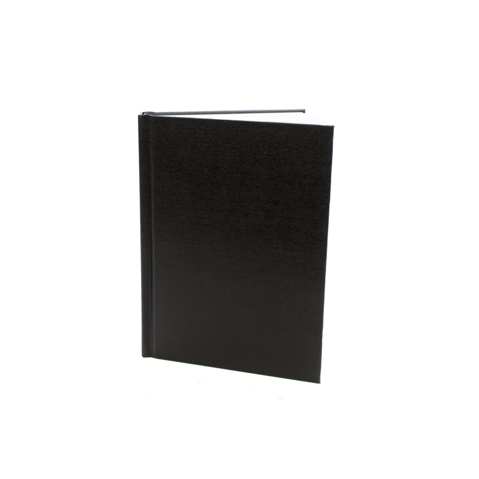 Sketchbook Black Hardback A5 Peak Dale Products