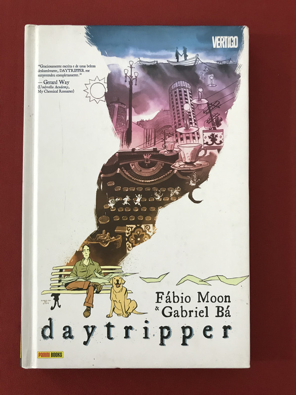 Hq Daytripper Fábio Moon Gabriel Bá Capa Dura Semin