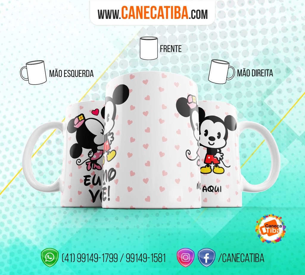 Caneca Amor Canecatiba Canecas Personalizadas