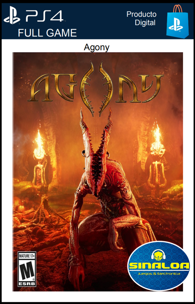 Agony Formato Digital Comprar En Sinaloamdq